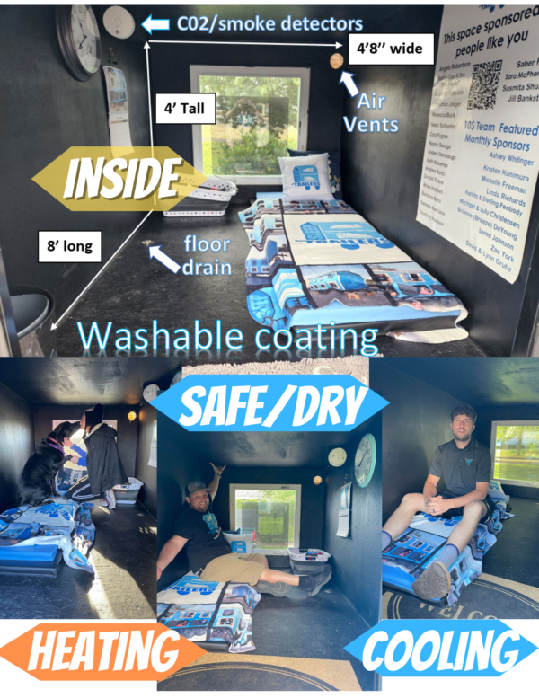 Solution for Homelessness - Sleep Trailers